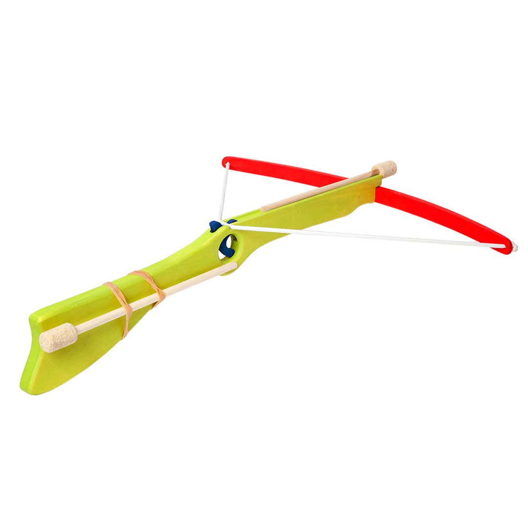 Buy Big Wooden Toy Crossbow- Green for Kids Online – Picked by Papa